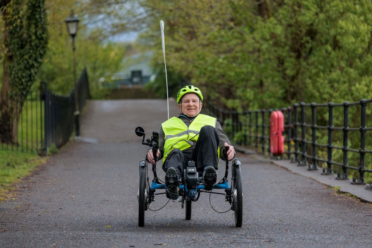Retirement hobbies: meet 89-year-old cyclist Nigel