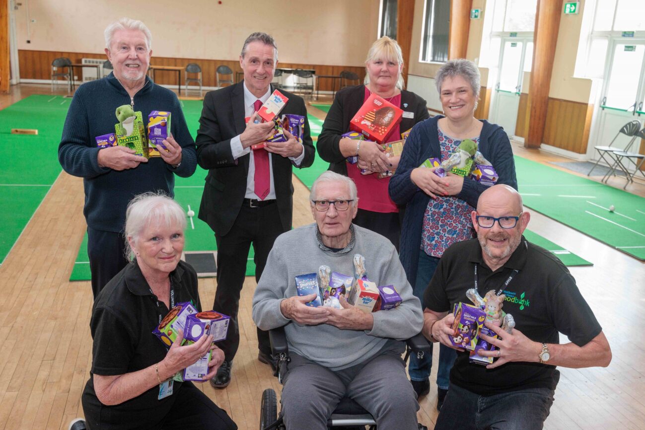 Local foodbank donation in Middlewich | McCarthy & Stone